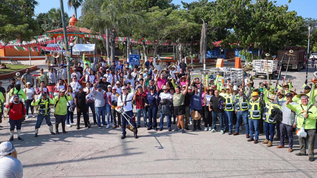Recorrió el Limpiatón el Nuevo Corral del Risco en Punta de Mita ...